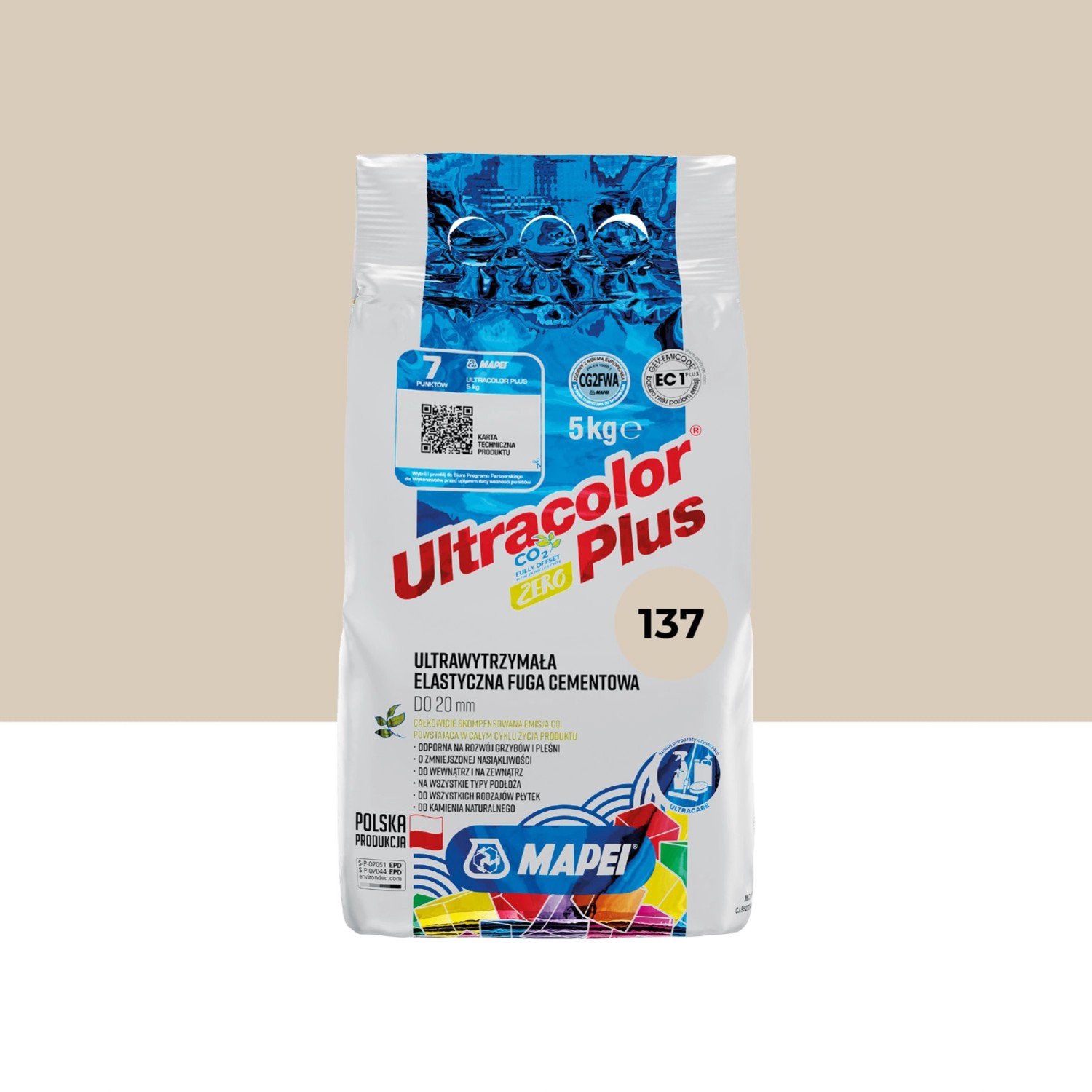 Mapei Fuga elastyczna UltraColor 137 karaibski 5 kg kupuj w OBI