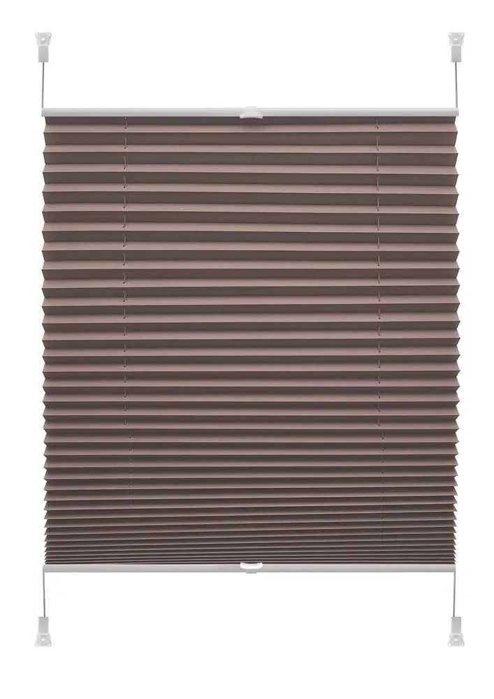 Roleta plisowana VERONA mocca 42,5 cm x 150 cm