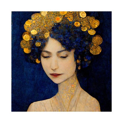 Obraz Canvas Silver ST675 Cobalt 60 x 60 cm kupuj w OBI