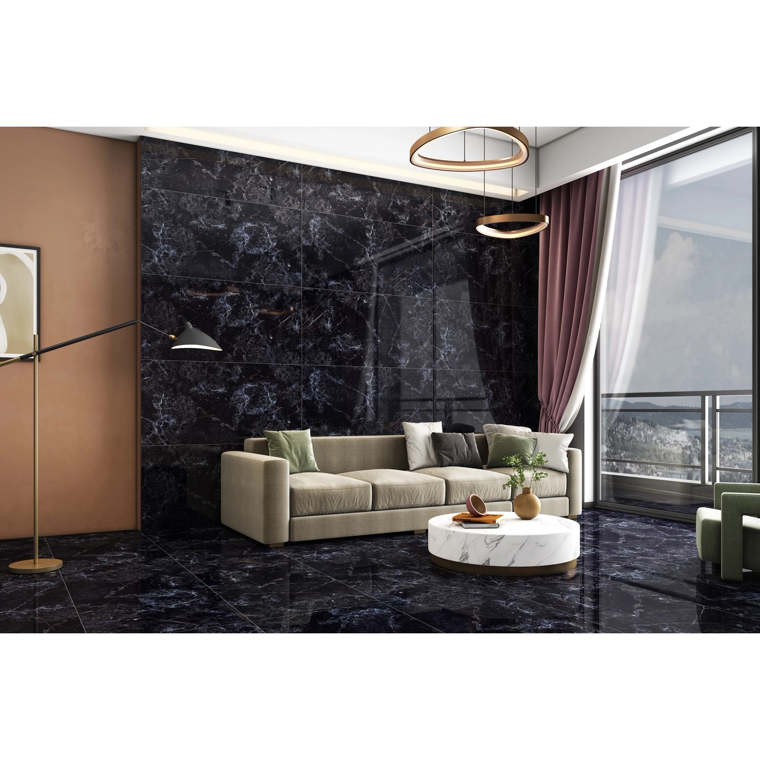 Gres szkliwiony polerowany Windy natural HG 60 x 120 cm kupuj w OBI