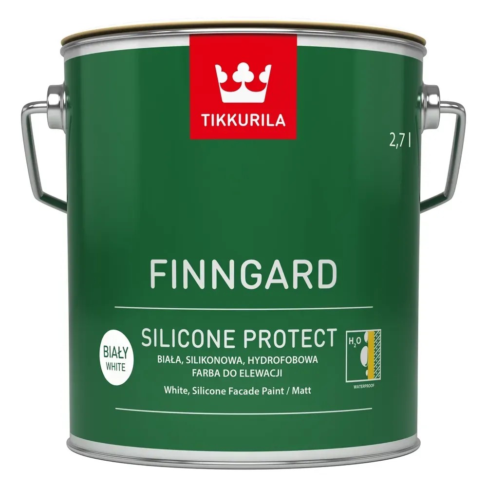 Farba elewacyjna Tikkurila Finngard Silicone Protect 2,7 l biały kupuj w OBI