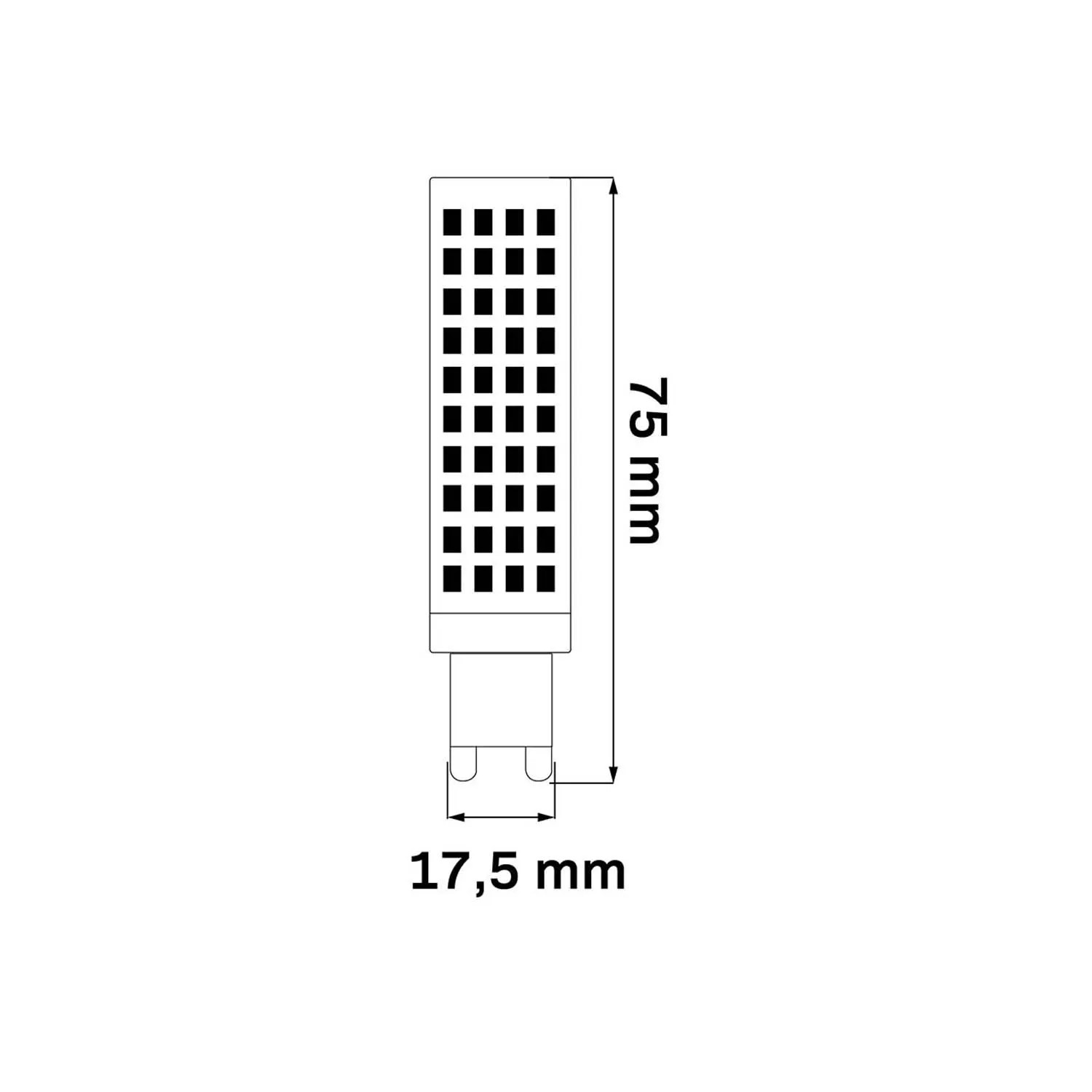 Goldlux Żarówka LED PLATINUM G9 7W 4000K 1000lm