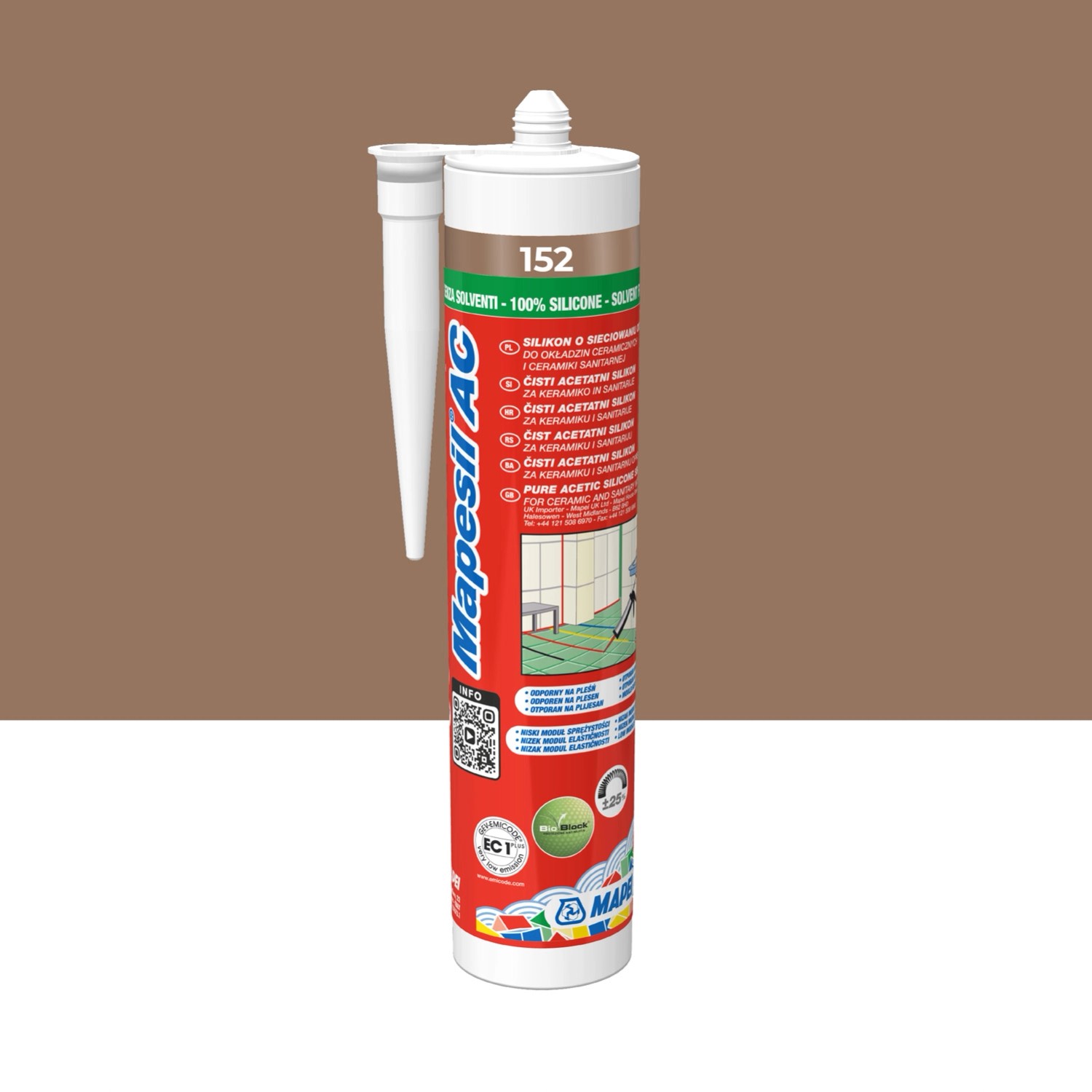 Mapei Silikon Mapesil Ac 152 lukrecja 310 ml kupuj w OBI