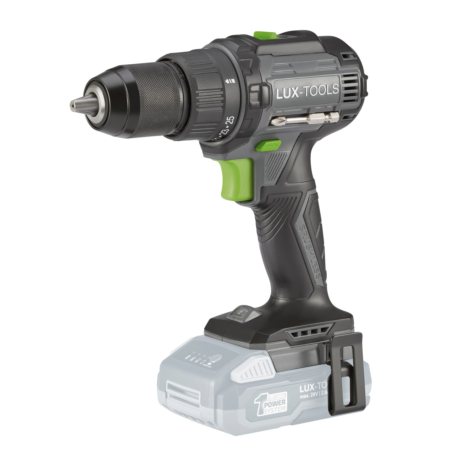 LUX-Tools Wiertarko-wkrętarka akumulatorowa A-BS-20 B Solo 20 V kupuj w OBI