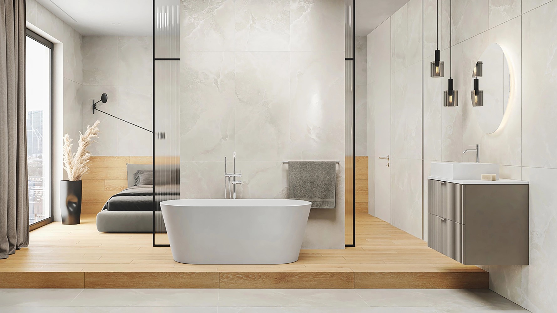 Gres szkliwiony Pueblo beige 59,8 x 119,8 cm kupuj w OBI