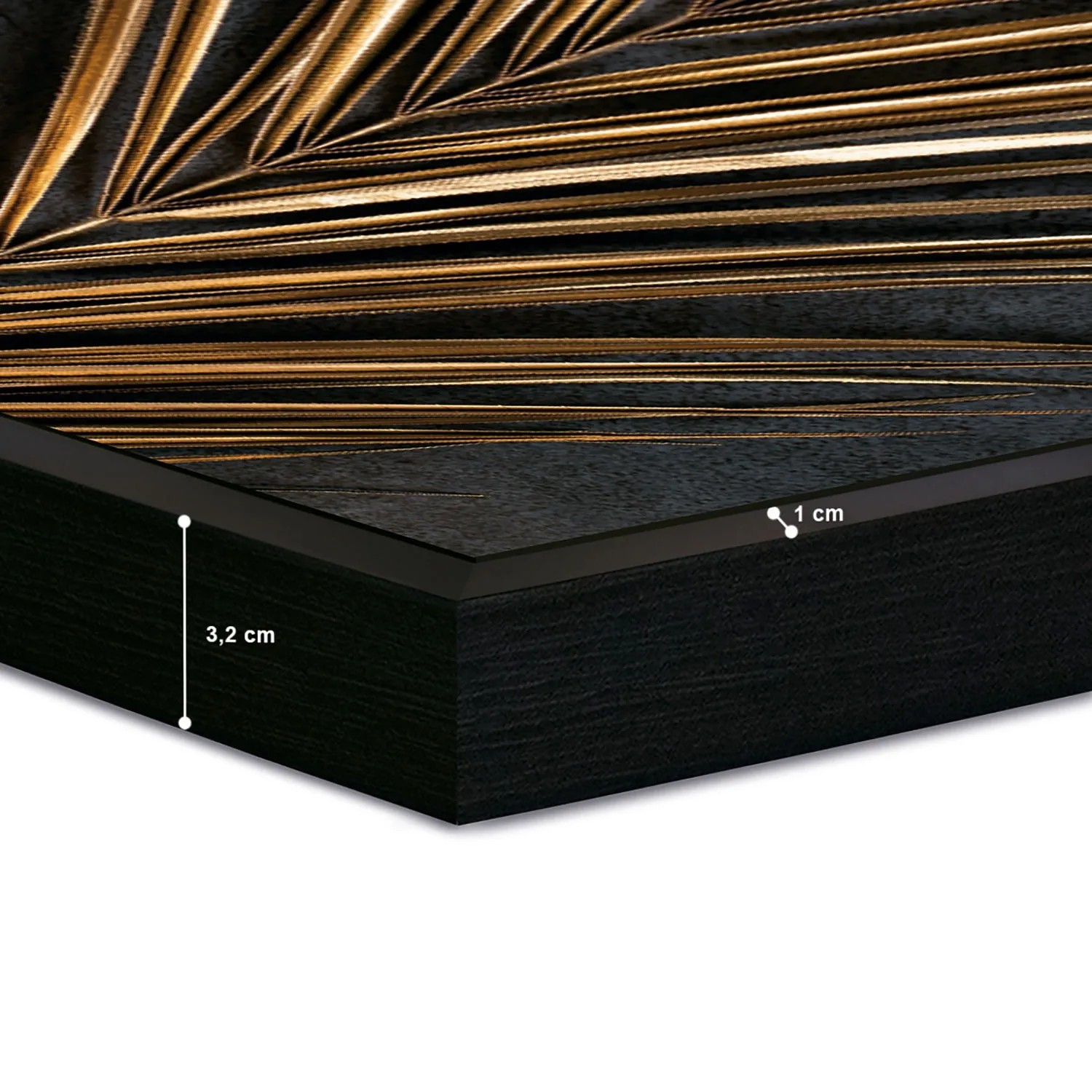 Knor Obraz Złoty liść 70 x 100 cm kupuj w OBI