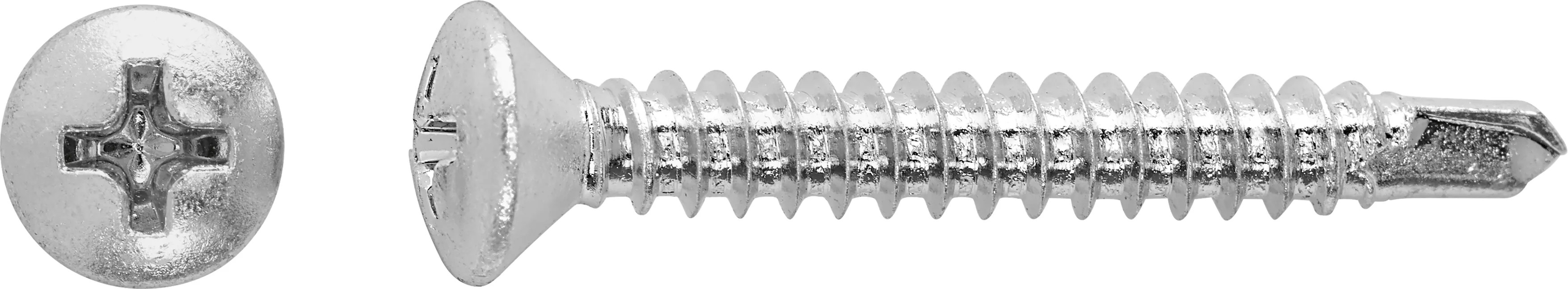 LUX-TOOLS Wkręt z łbem walcowym PH Ø 3,5 x 16 mm ocynk 40 szt