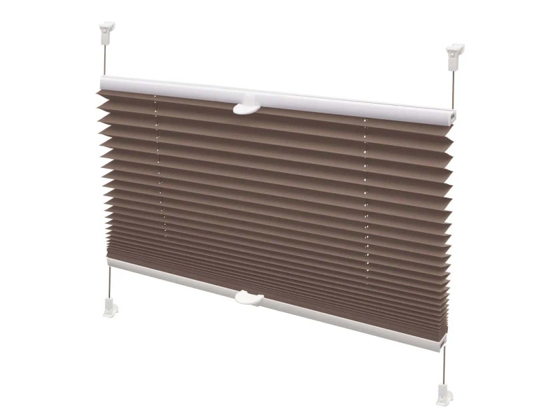 Roleta plisowana VERONA mocca 42,5 cm x 150 cm