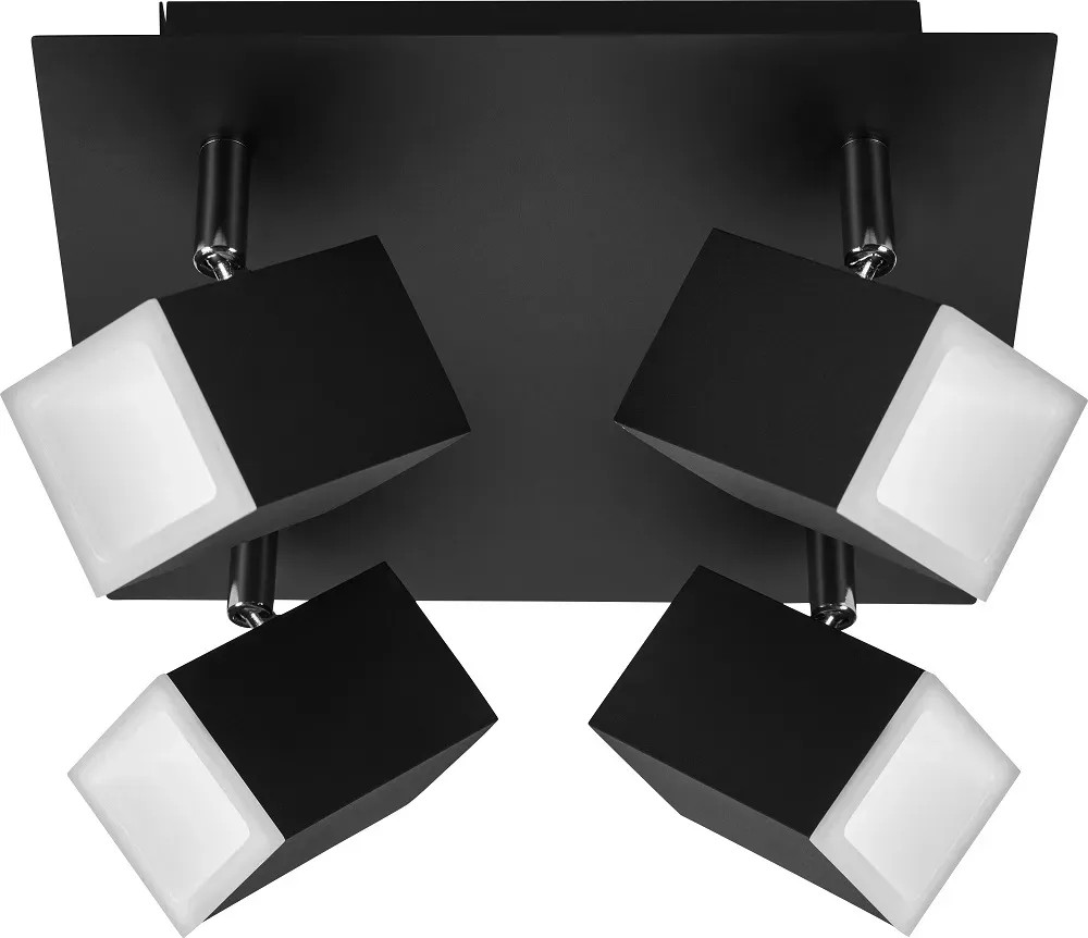 Listwa LED CUBOID 4 czarna 27W 3000K 570Im kupuj w OBI