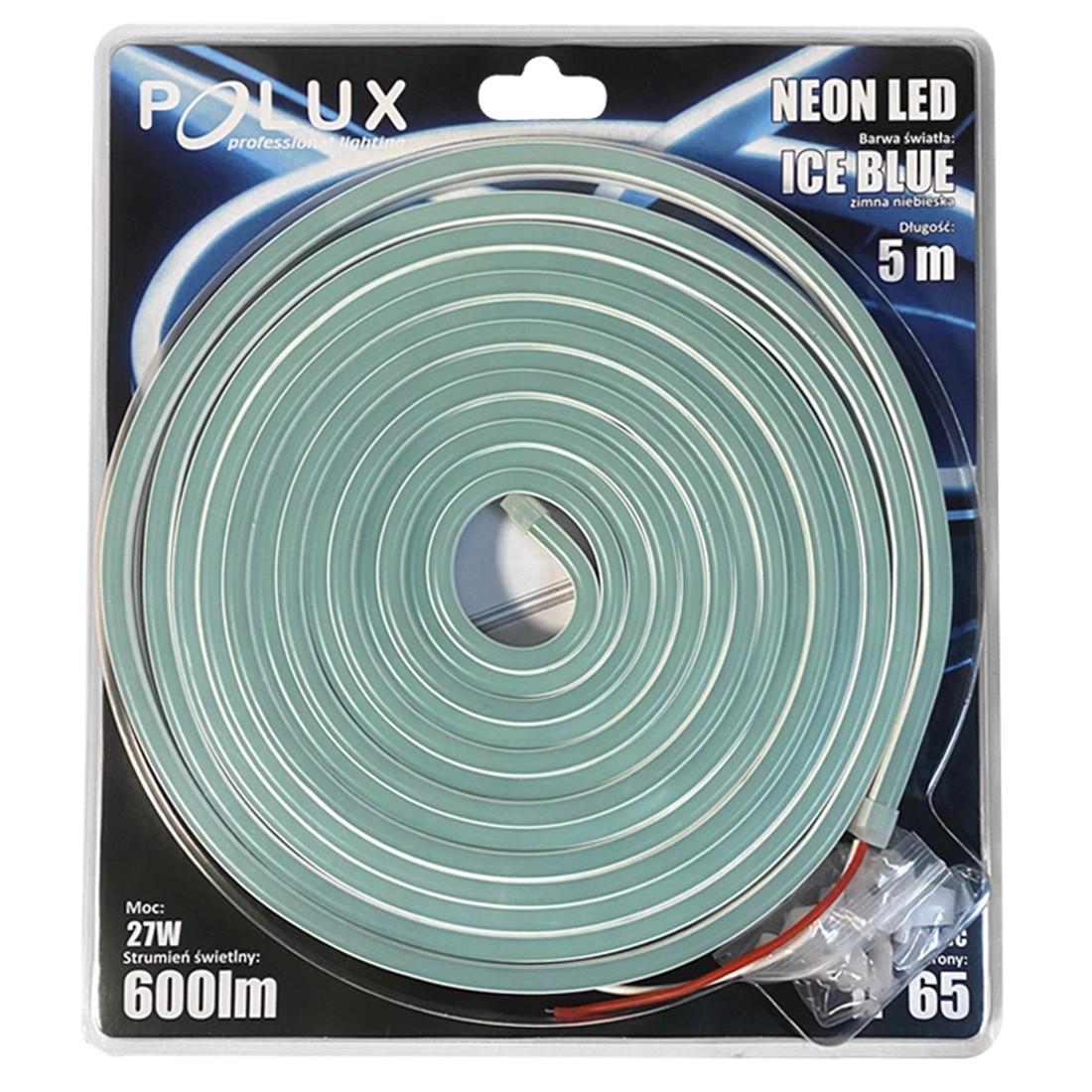 Polux Taśma LED NEON 5m 27W 600lm niebieska IP65 kupuj w OBI