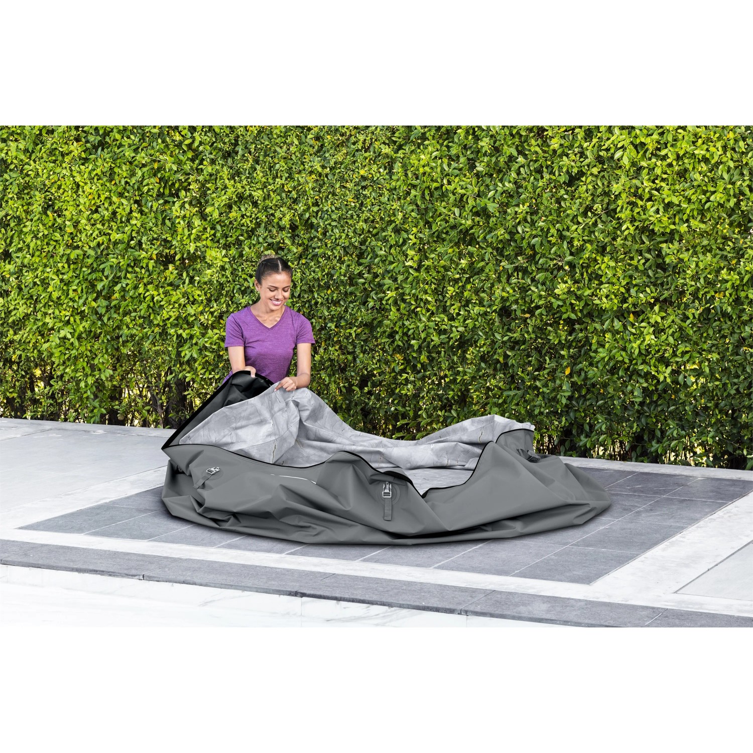 Wanna z hydromasażem Lay-Z-Spa MONTREAL AirJet Plus - poj. 1240 l kupuj ...