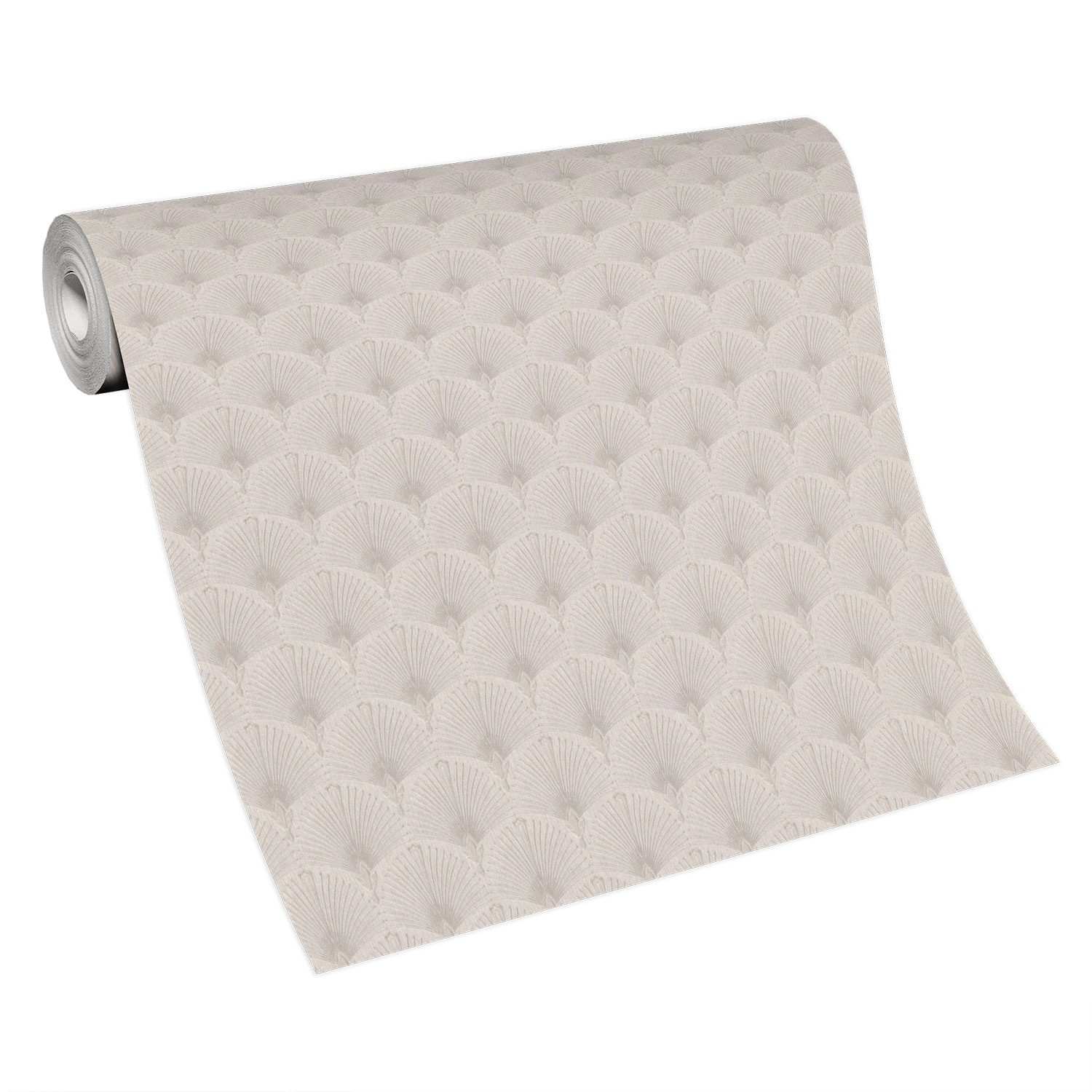 Tapeta winylowa na flizelinie Art Deco beżowa kupuj w OBI