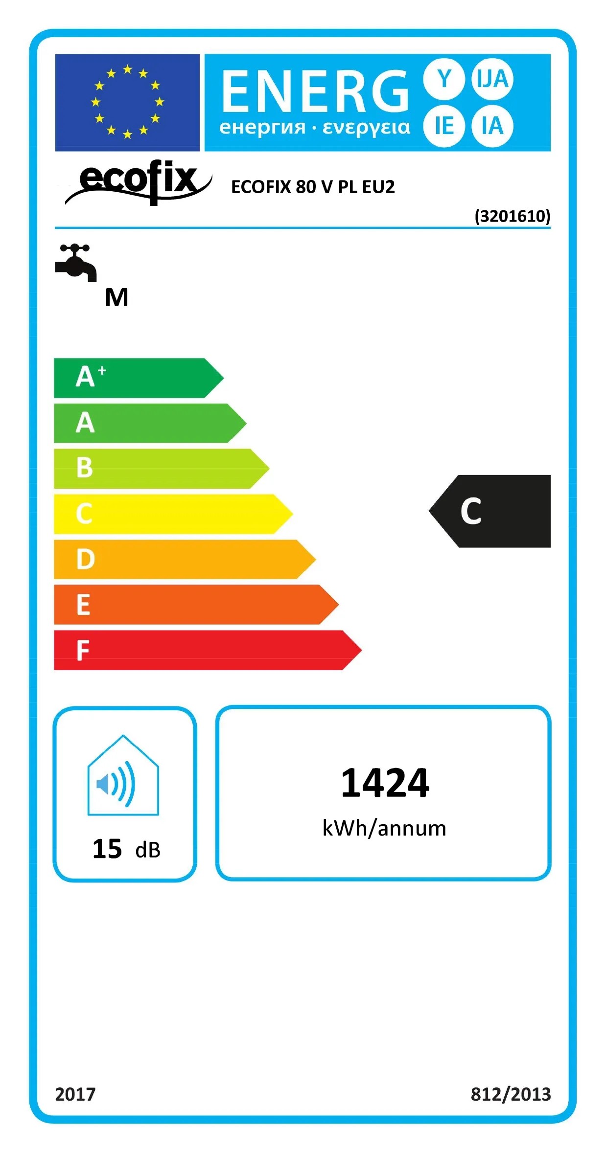 Ariston Elektryczny podgrzewacz wody Ecofix biały 75 l, 1500 W
