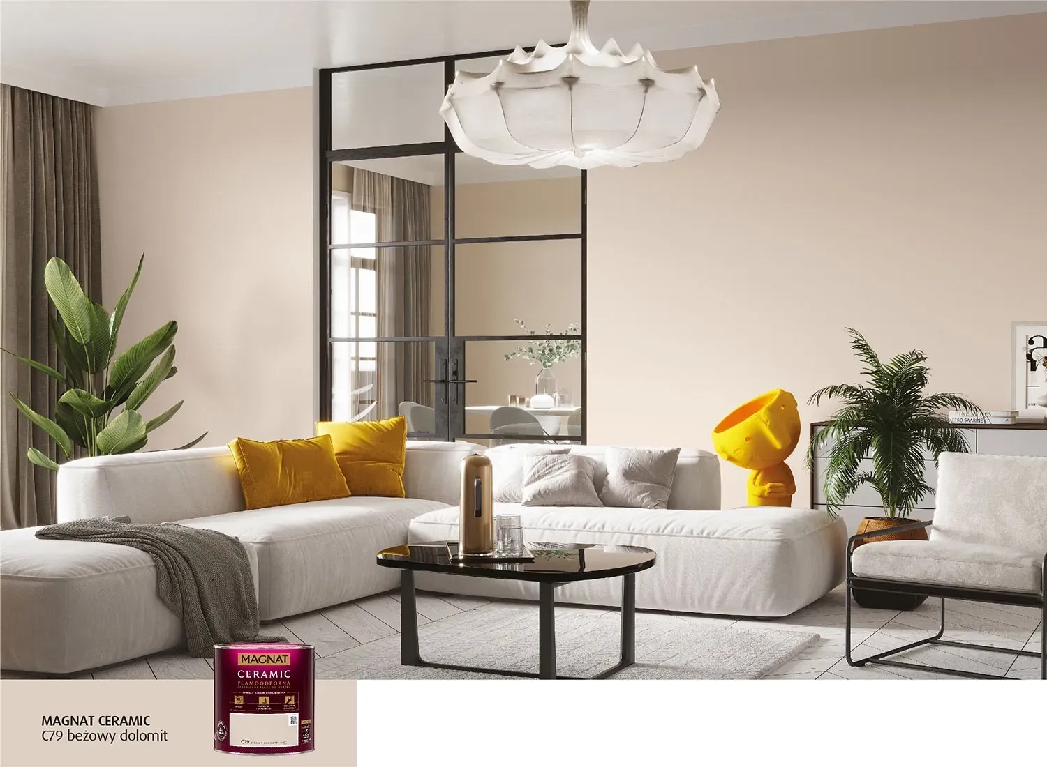 Farba Magnat Ceramic beżowy dolomit 2,5L kupuj w OBI