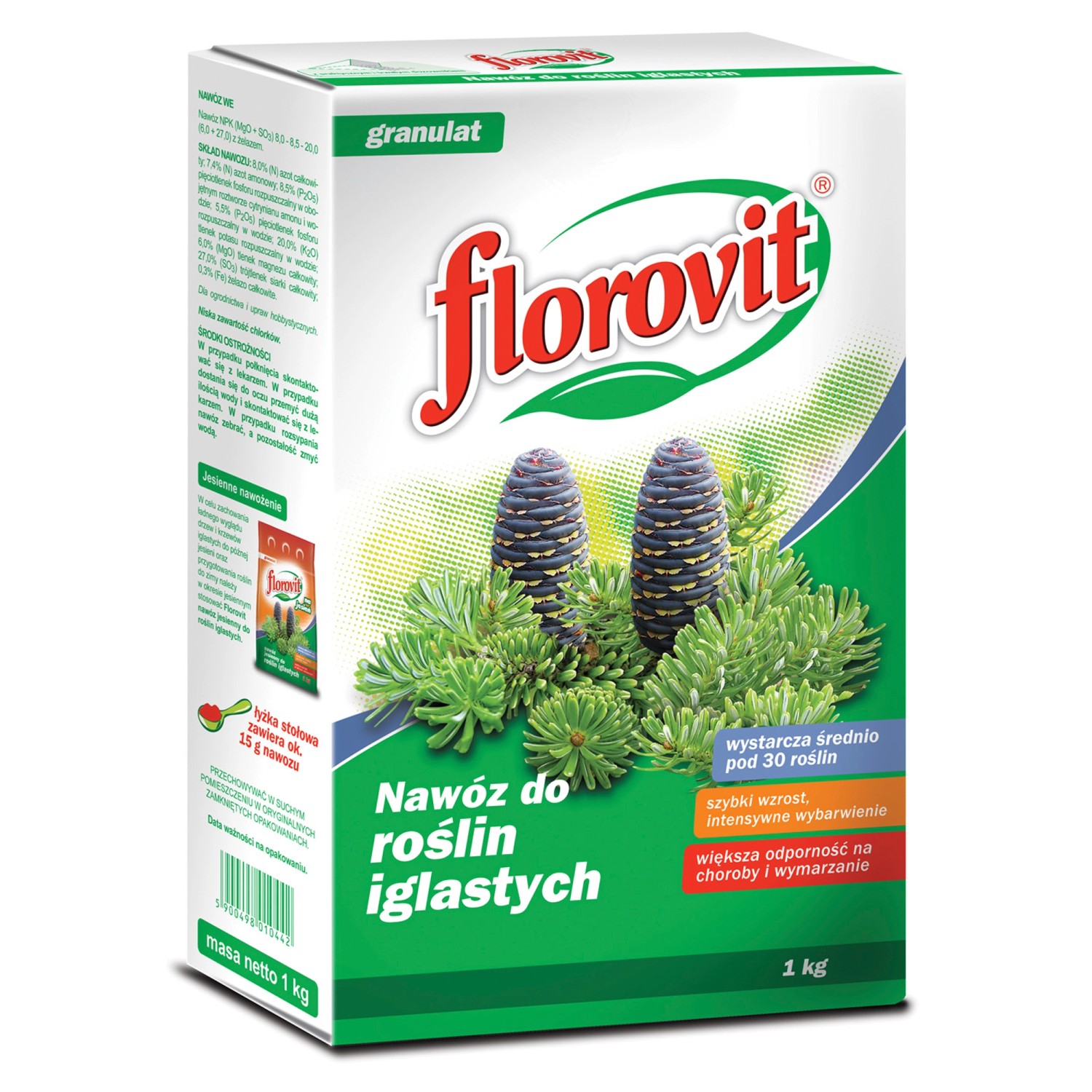 Florovit Nawóz do roślin iglastych 1 kg. kupuj w OBI