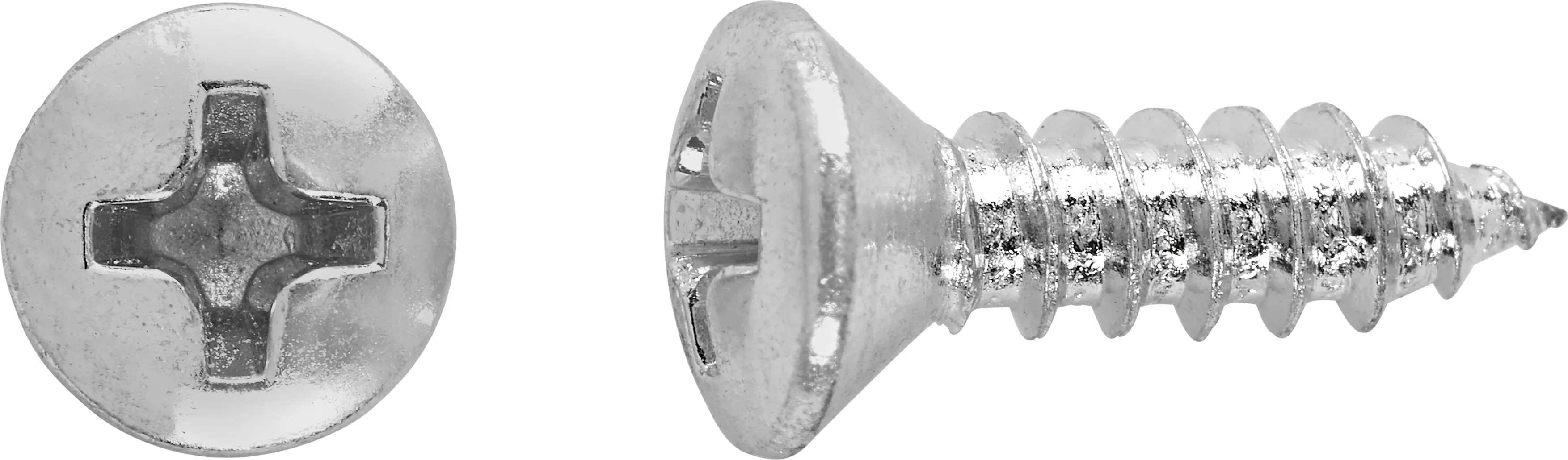 LUX Wkręt samogwintujący z łbem stożkowym płaskim PH 3,5 x 13 mm ocynk ...