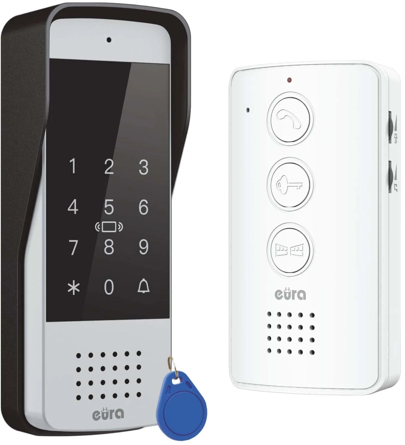 Domofon ADP-34A3+RFID 2 strefy biały