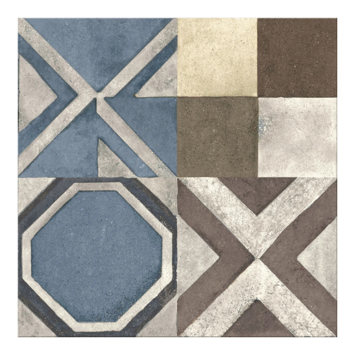 Opoczno Dekor Patchwork colours 45 cm x 45 cm kupuj w OBI