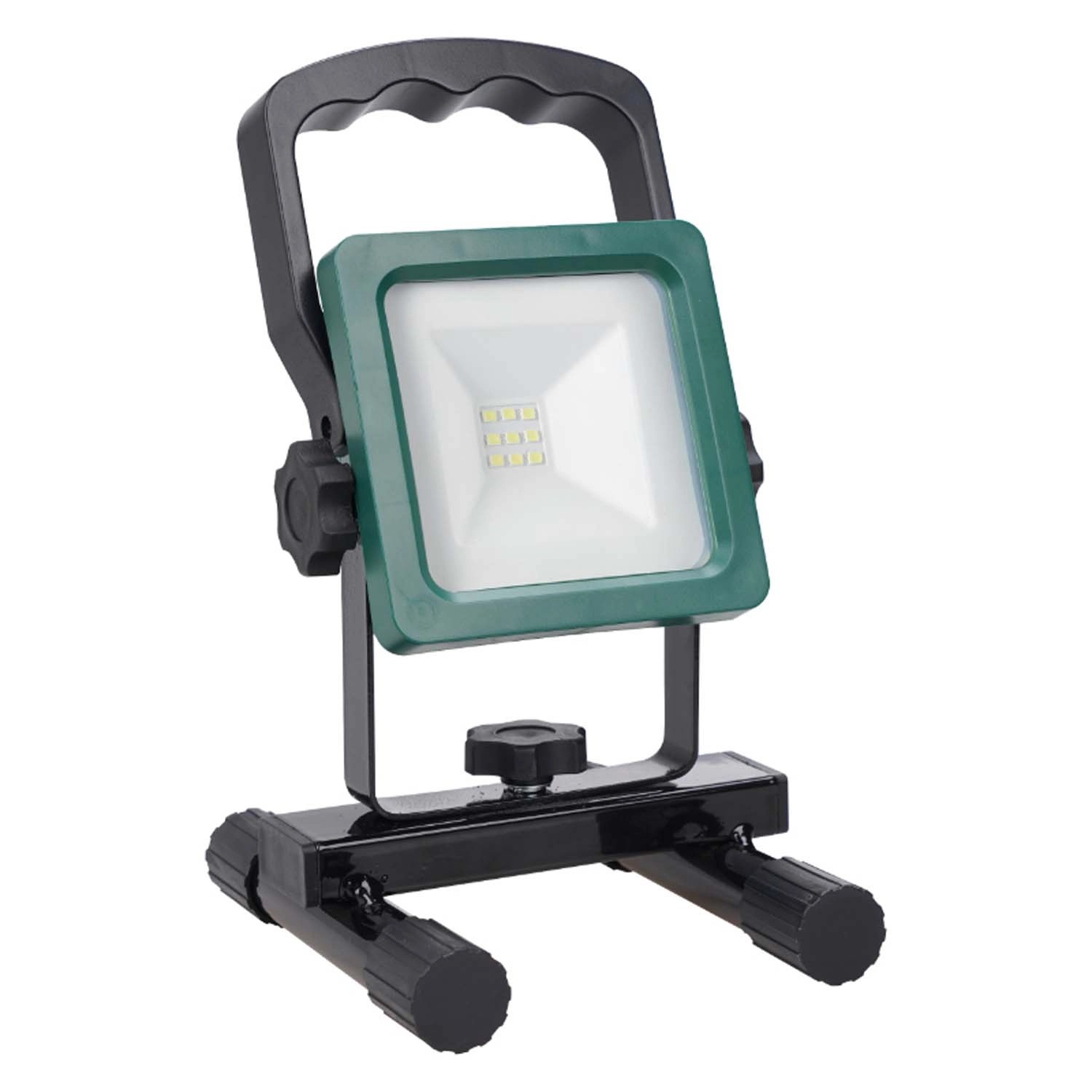 DPM Naświetlacz ładowalny LED 10W 6500K 700lm IP54 czarno-zielony kupuj ...