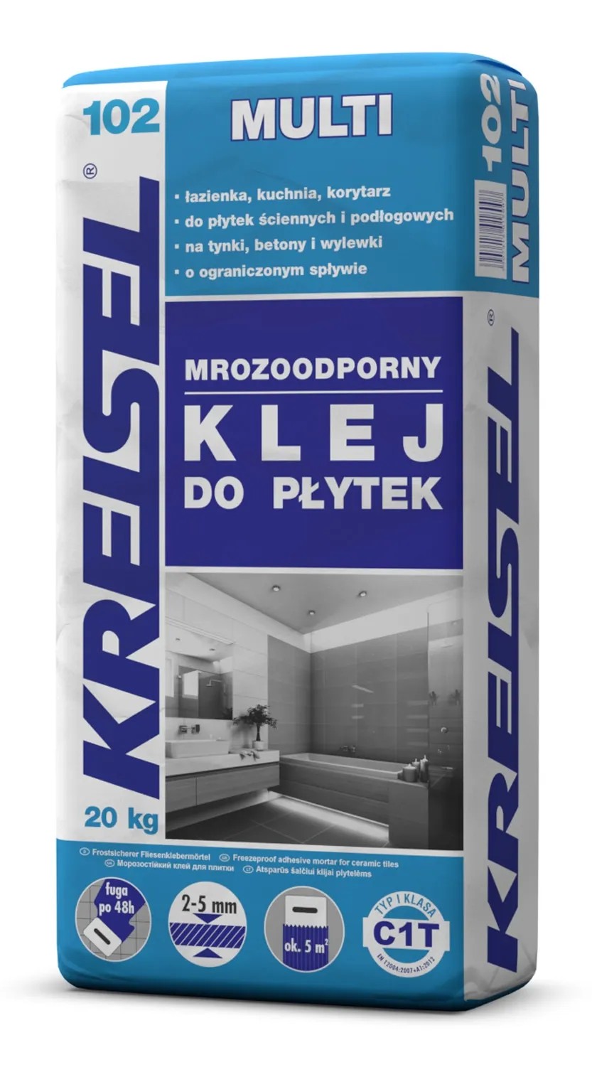 Kreisel Klej do płytek mrozoodporny Multi 102 20 kg kupuj w OBI