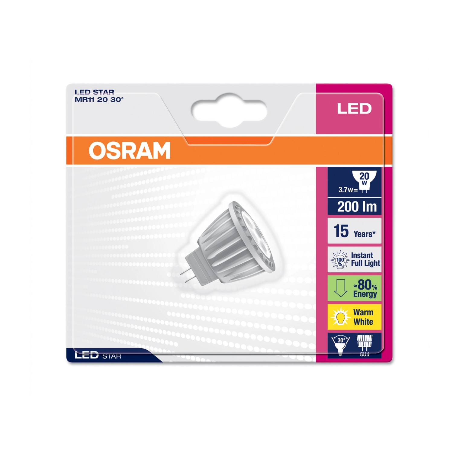 Osram Żarówka LED Star MR11 3,7W GU4 kupuj w OBI