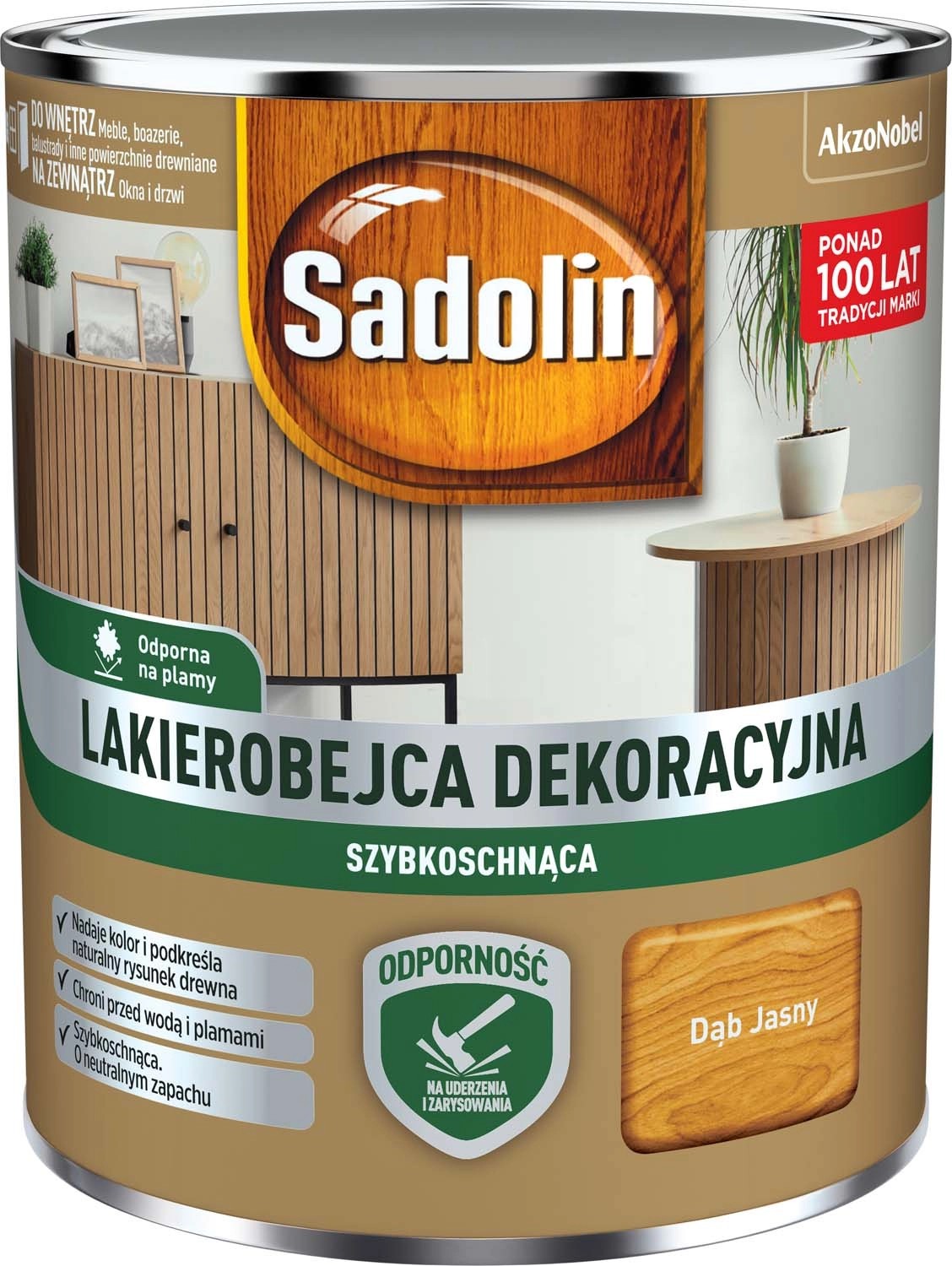 Sadolin Lakierobejca dekoracyjna dąb jasny 0,7l kupuj w OBI