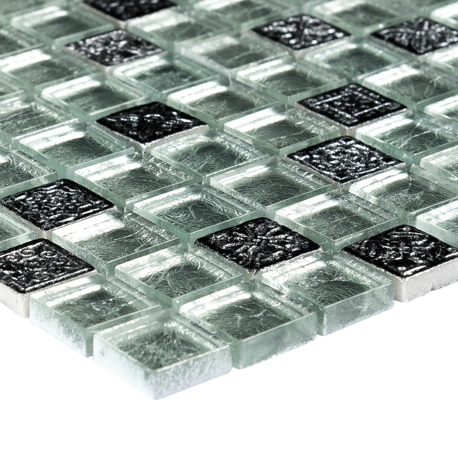 Mozaika kamienno - szklana Inka Silver 30 cm x 30 cm kupuj w OBI