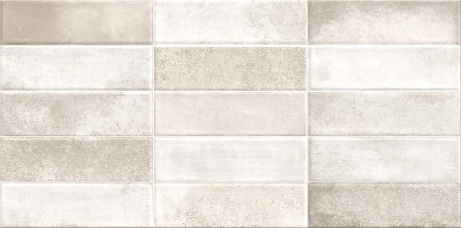 Glazura Tuzzi white mix 29,7 x 60 cm