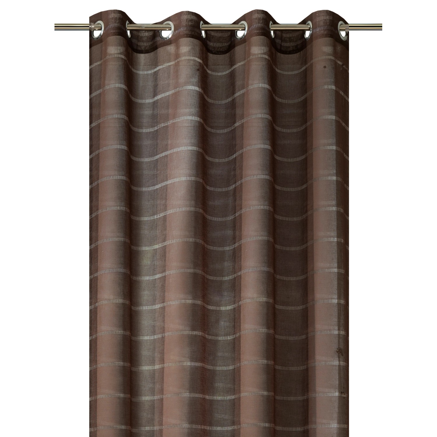 Firana Verso brązowa 140 cm x 250 cm kupuj w OBI