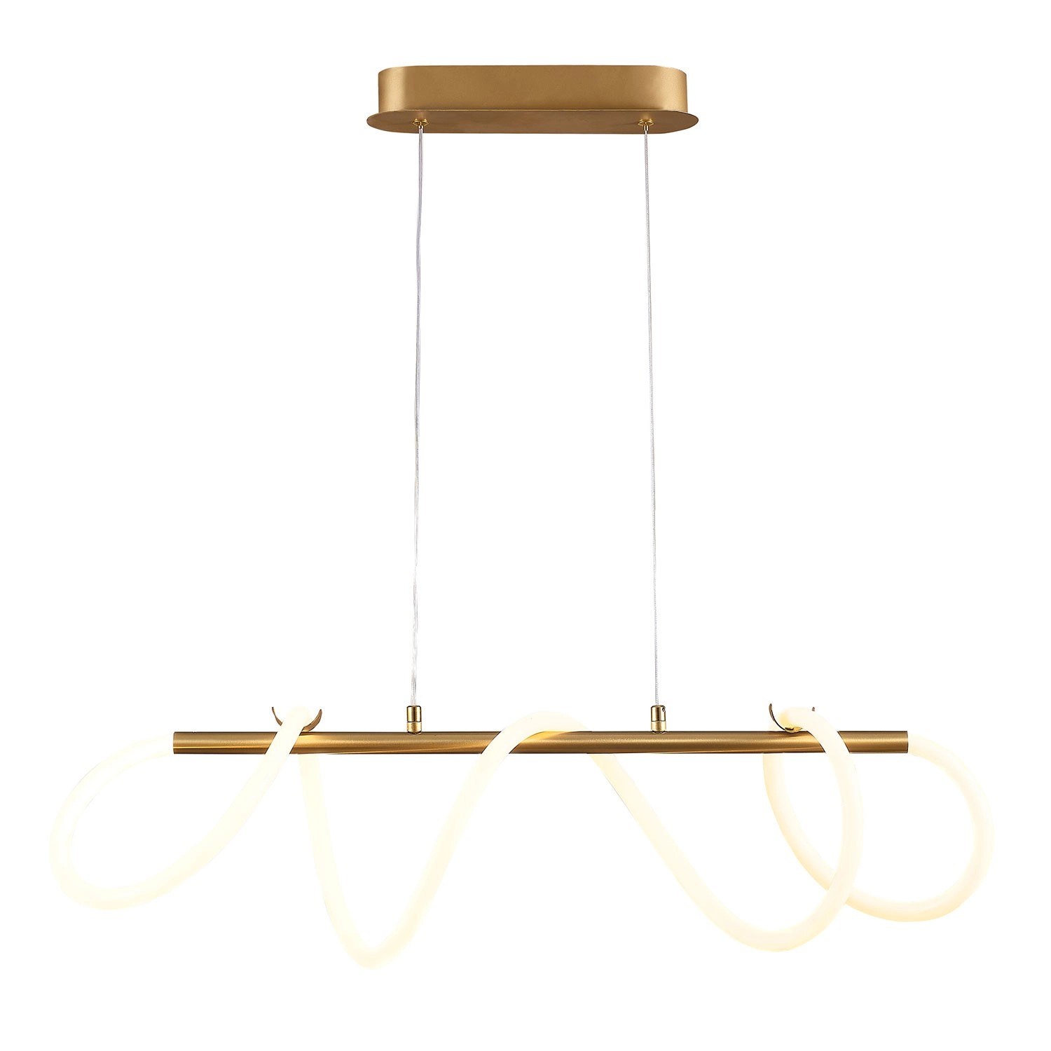 Goldlux Lampa wisząca LED EMMA 38W 4000K 4450lm złota kupuj w OBI