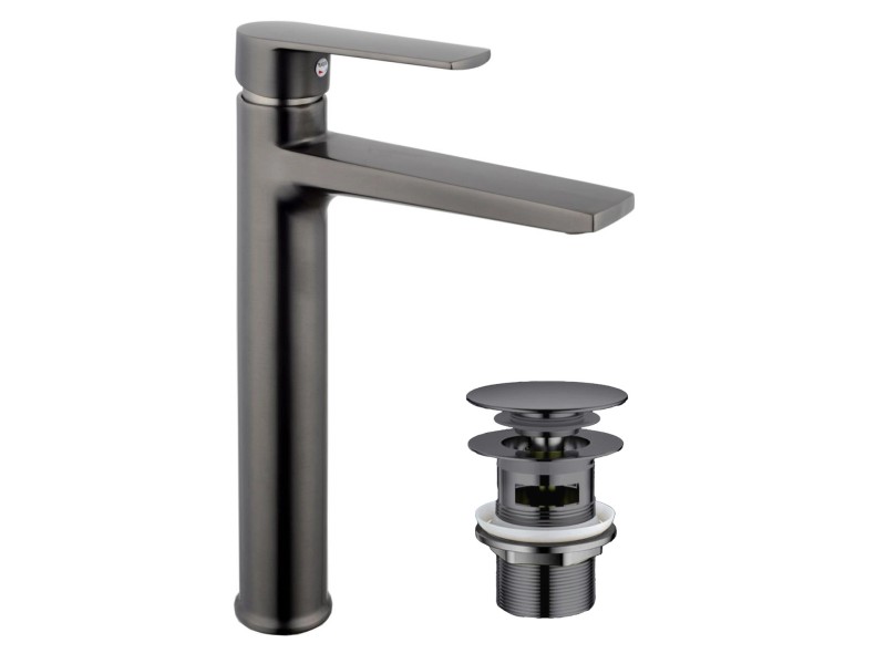 Liveno Bateria umywalkowa wysoka Kappa gun grey kupuj w OBI