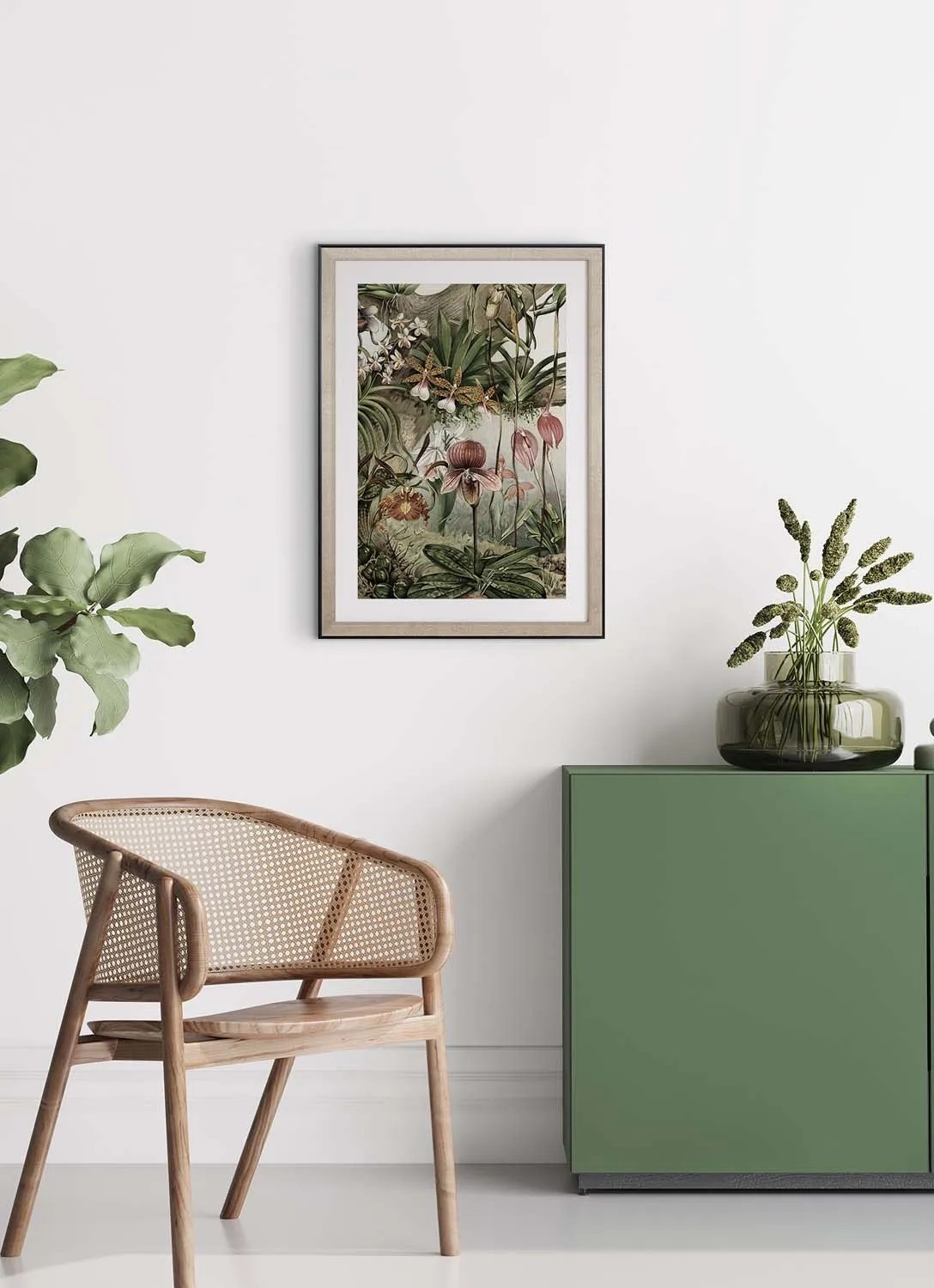 ARS LONGA Obraz TROPICAL ORCHIDS 55 x 75 cm