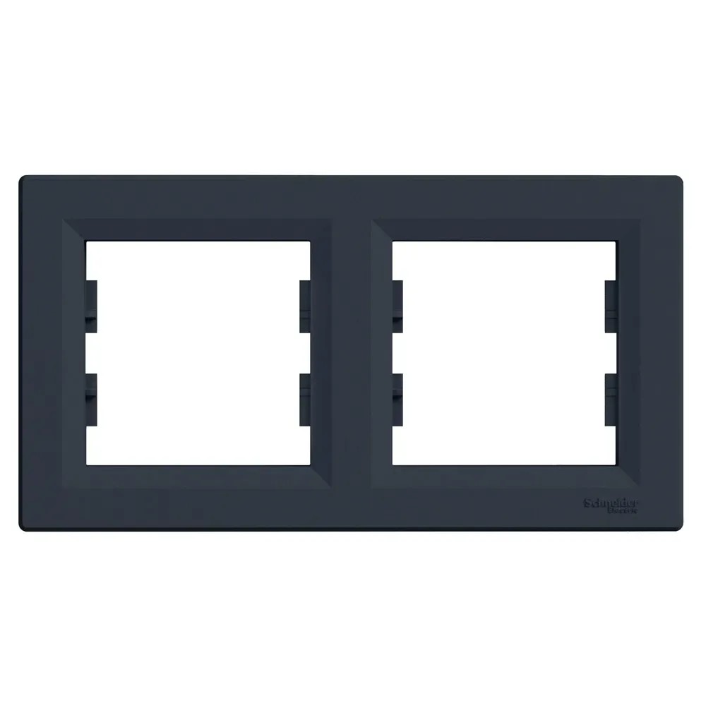 Schneider Electric Ramka Asfora podwójna pozioma antracyt kupuj w OBI