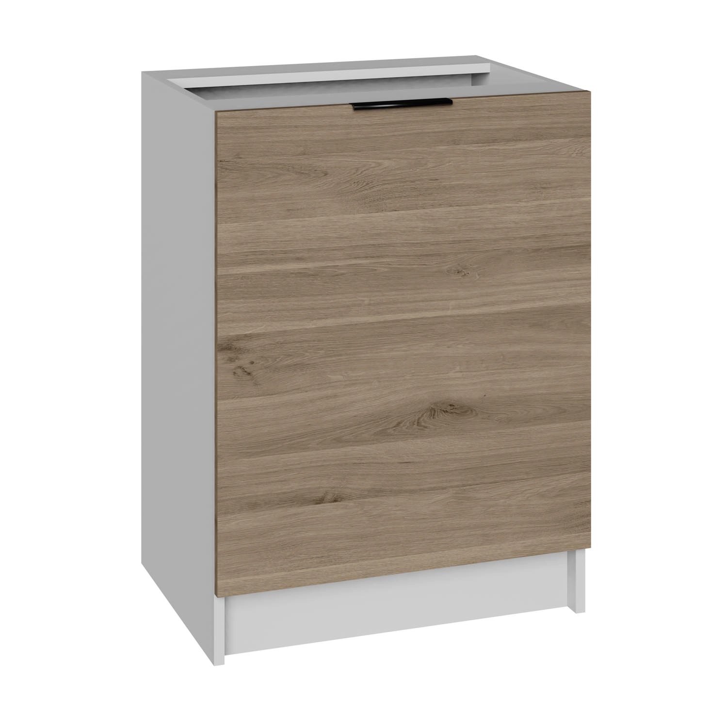 Black and White Style Szafka kuchenna dolna CAREN Dąb Nostalgia 60 cm ...