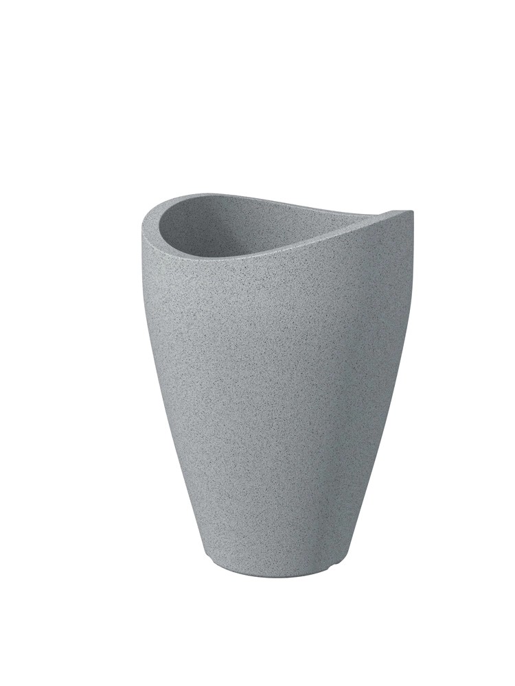 Scheurich Donica WAVE GLOBE szary wys. 54cm kupuj w OBI