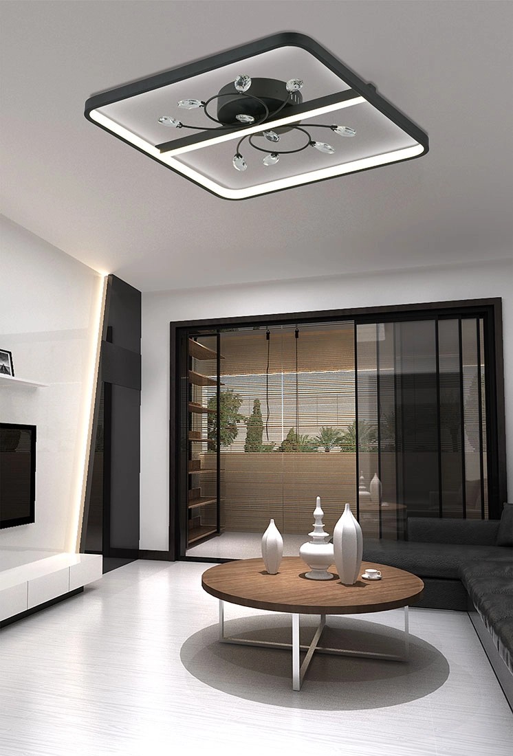 Reality Plafon LED DACOTA czarny 4000K 24W 1920lm kupuj w OBI