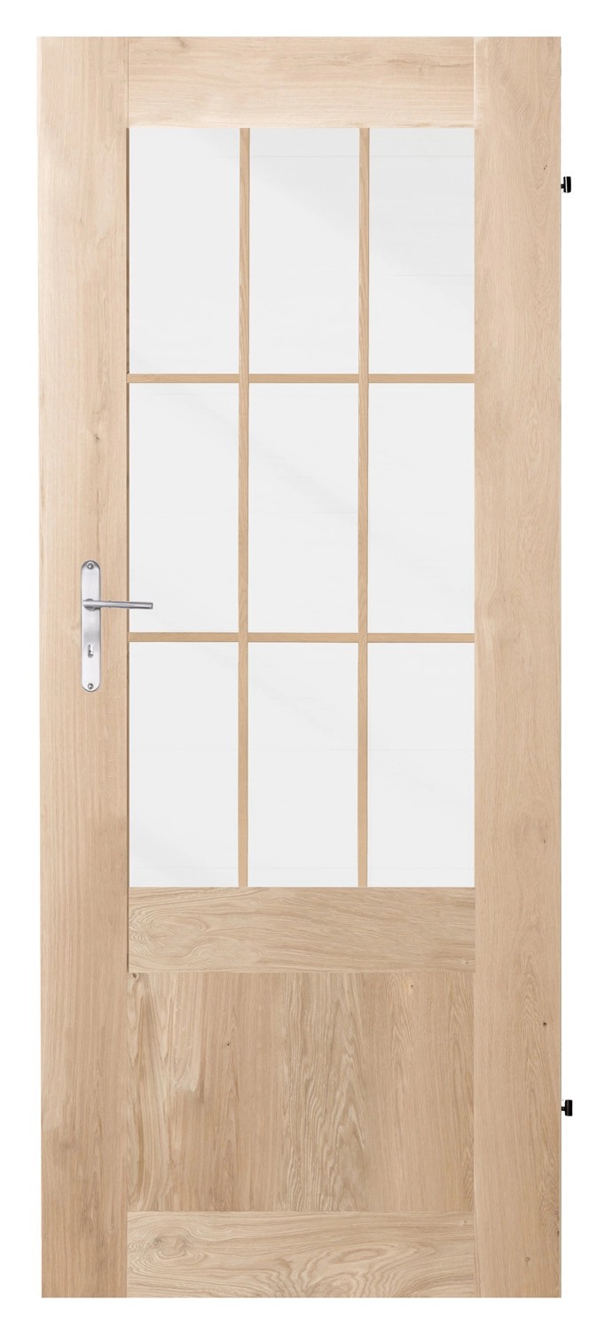 Kornik Skrzydło Dąb Vitrum szyba transp. Pokój 70P kupuj w OBI