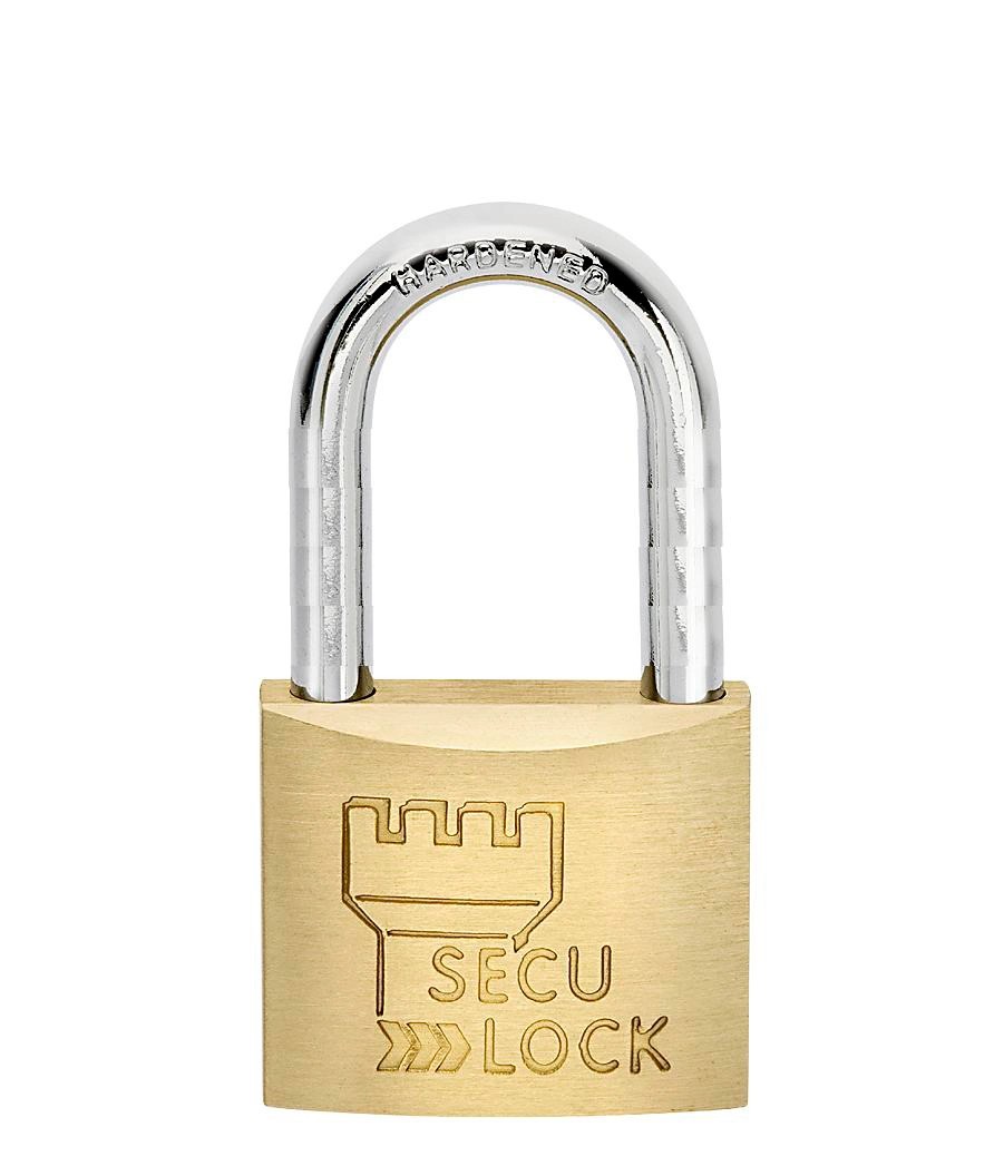 SECU LOCK kłódka cylindryczna mosiądz wysoki pałąk kupuj w OBI