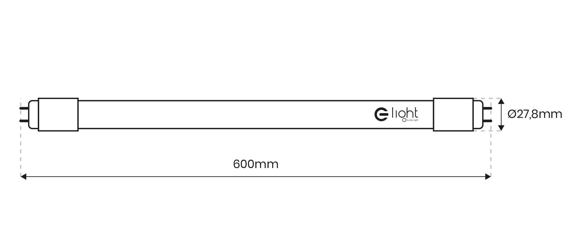 Świetlówka liniowa LED T8 G13 9W 850lm 4000K kupuj w OBI