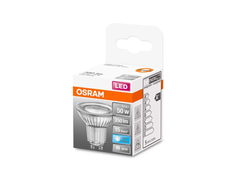 Osram Żarówka Led Par16 50 120st 4 3w Gu10 350 Lm 4000k Kupuj W Obi