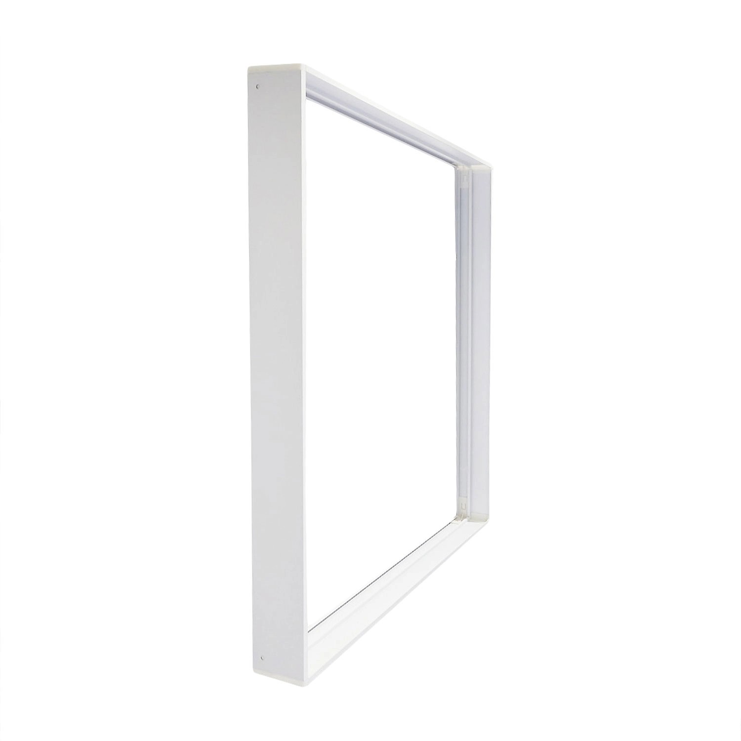 Ramka aluminiowa natynkowa do paneli LED Eko-Light biała 60 x 60 cm ...