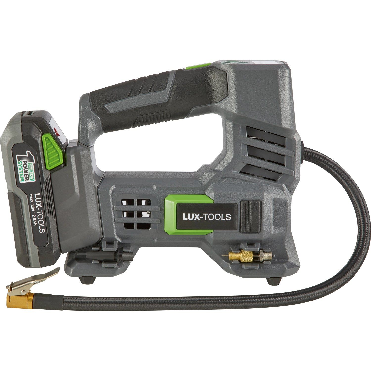 LUX-Tools Kompresor akumulatorowy mini 20V 10,3 bar kupuj w OBI