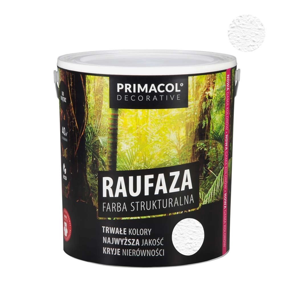 Primacol Farba strukturalna raufaza biała 10 l kupuj w OBI