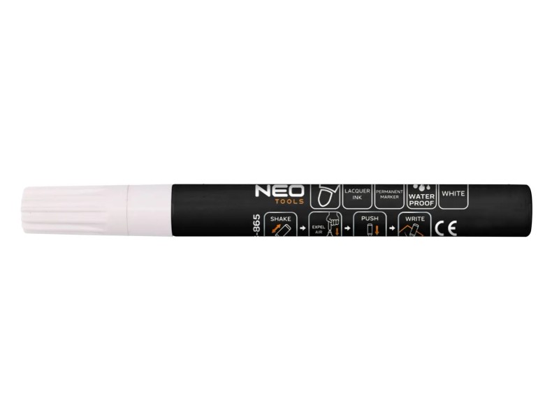 Neo Tools Marker budowlany biały permanentny lakierowy