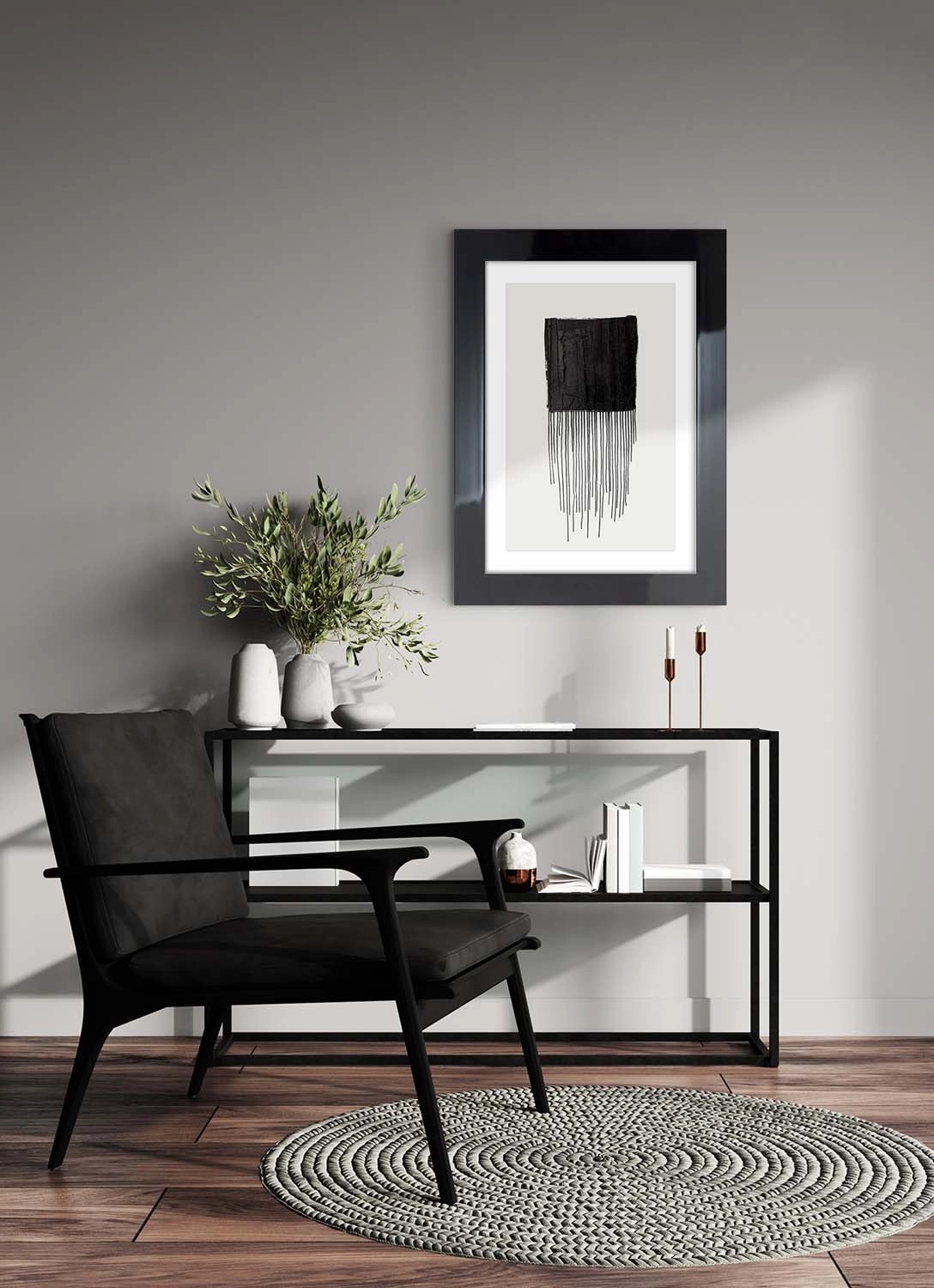 ARS LONGA Obraz STRINGS OF RAIN 63 x 83 cm kupuj w OBI