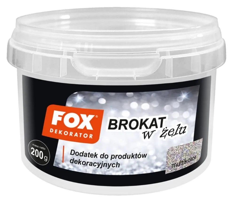 Fox Brokat w żelu multikolor 200g