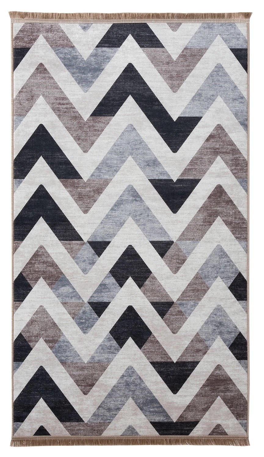 Uniglob Dywan drukowany TOBO 120 x 160 cm brązowy