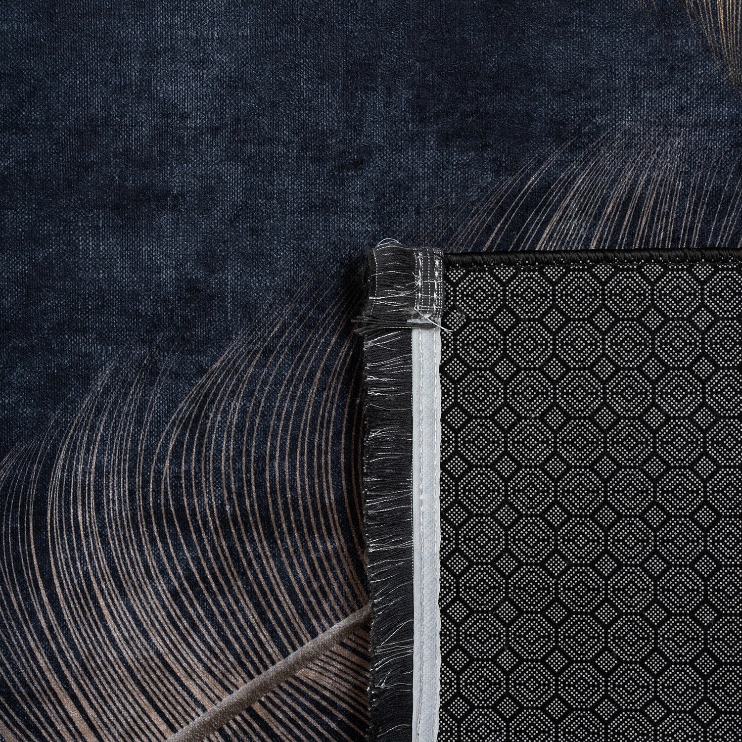 Uniglob Dywan drukowany JUKO 160 x 230 cm czarny kupuj w OBI