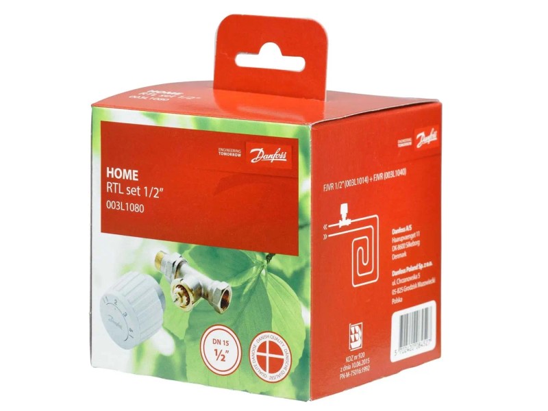 Danfoss Zestaw RTL prosty kupuj w OBI