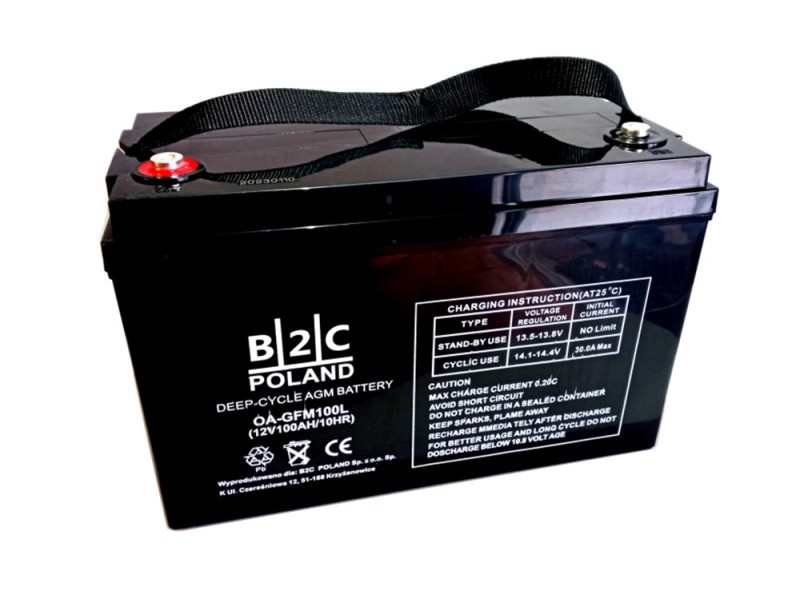 Akumulator AGM automat 100Ah 12V kupuj w OBI